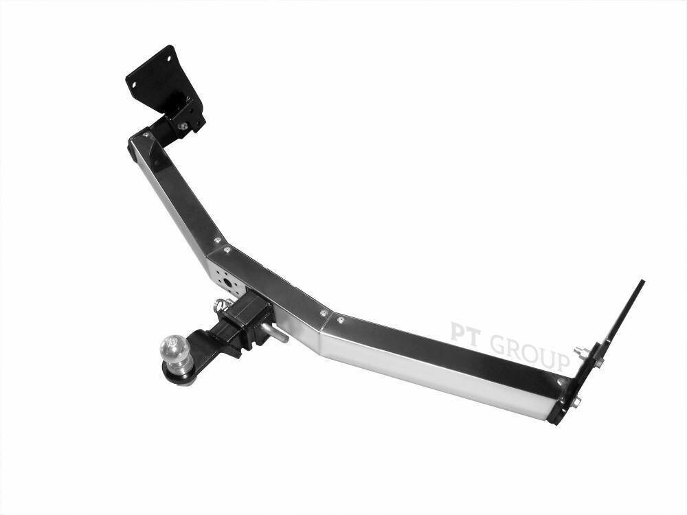 Фаркоп с унив. электрикой Smart, съемный квадрат, с нерж накладкой HAVAL H5 2020-, DW Hover H5 2010- (паспорт и сертификат) ПТ групп. HVH-10-991124.00