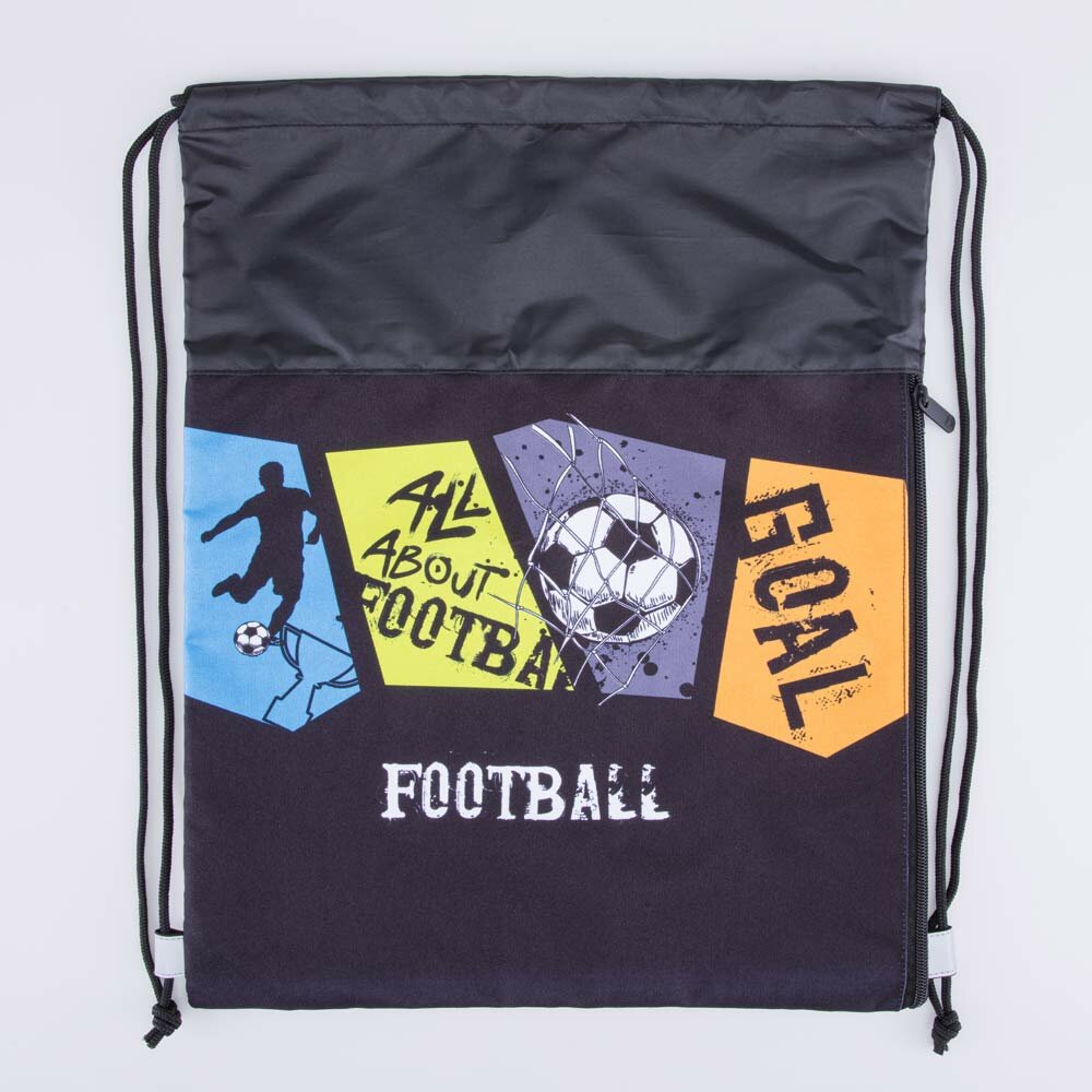 Мешок для обуви Football КК котофей 02708209-40 размер выс. 50 см.