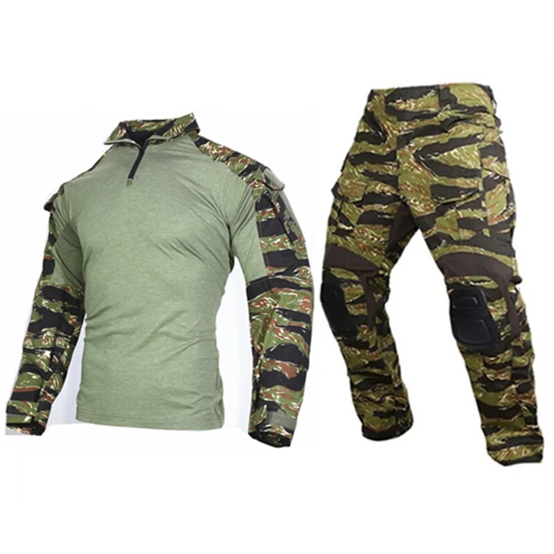 Emersongear тактическая форма Tigerstripe G3 комплект 4XL, Tigerstripe SET