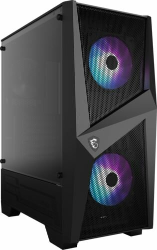 Компьютерный корпус MSI MAG FORGE 100R (306-7G03R21-809) черный - Mid Tower, ATX, USB 3.2 Gen1 Type A