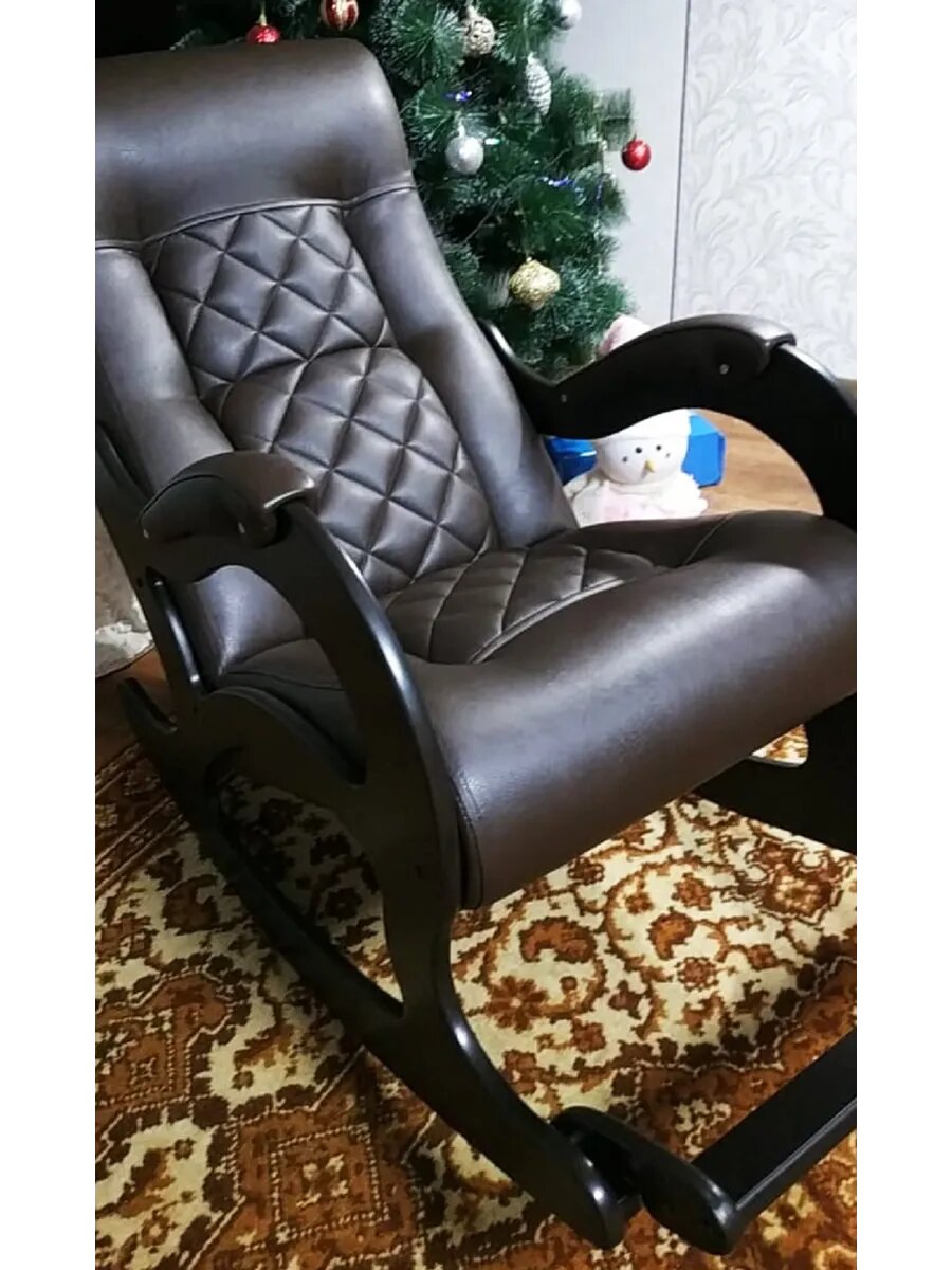 Кресло качалка взрослое BOSTON ROMB LUX