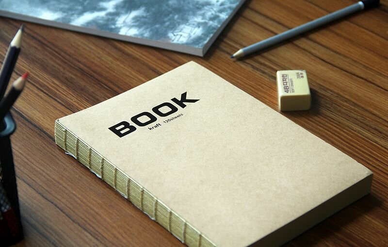 Скетчбук CRAFT 100г/кв. м 142х210мм 120л. сшивка