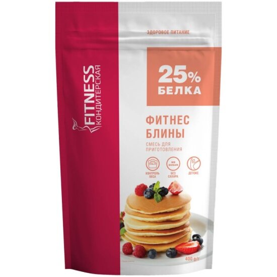 Смесь сухая Pureprotein для приготовления протеиновых блинов, 400 г