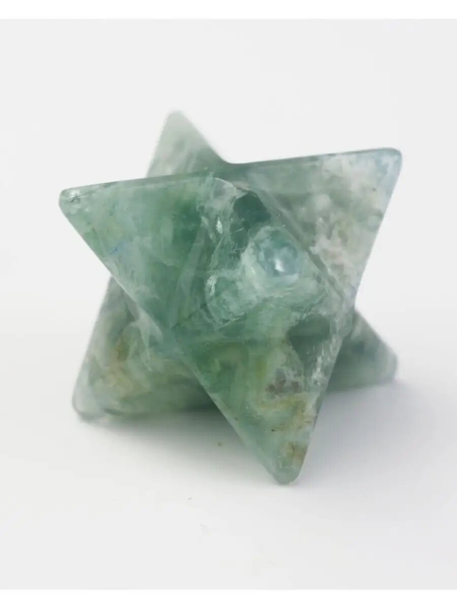 Меркаба из натурального камня Флюорит