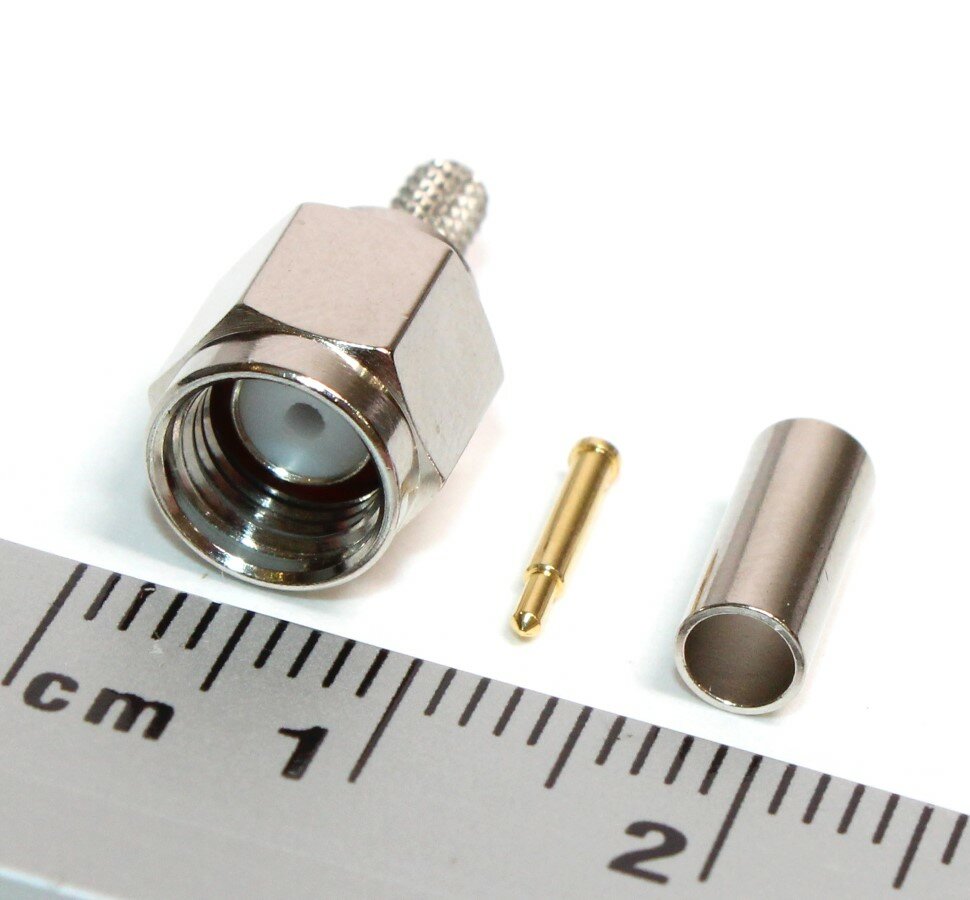Штекер SMA обжимной RG-174 (801d)