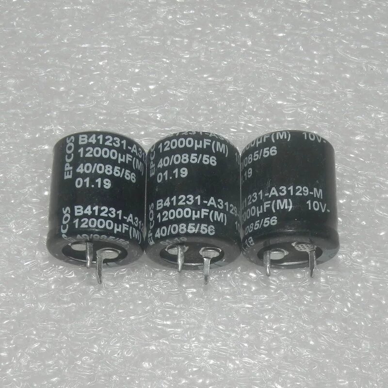 EPCOS 10V12000UF аудио фильтр конденсатор B41231A3129M 1шт цена