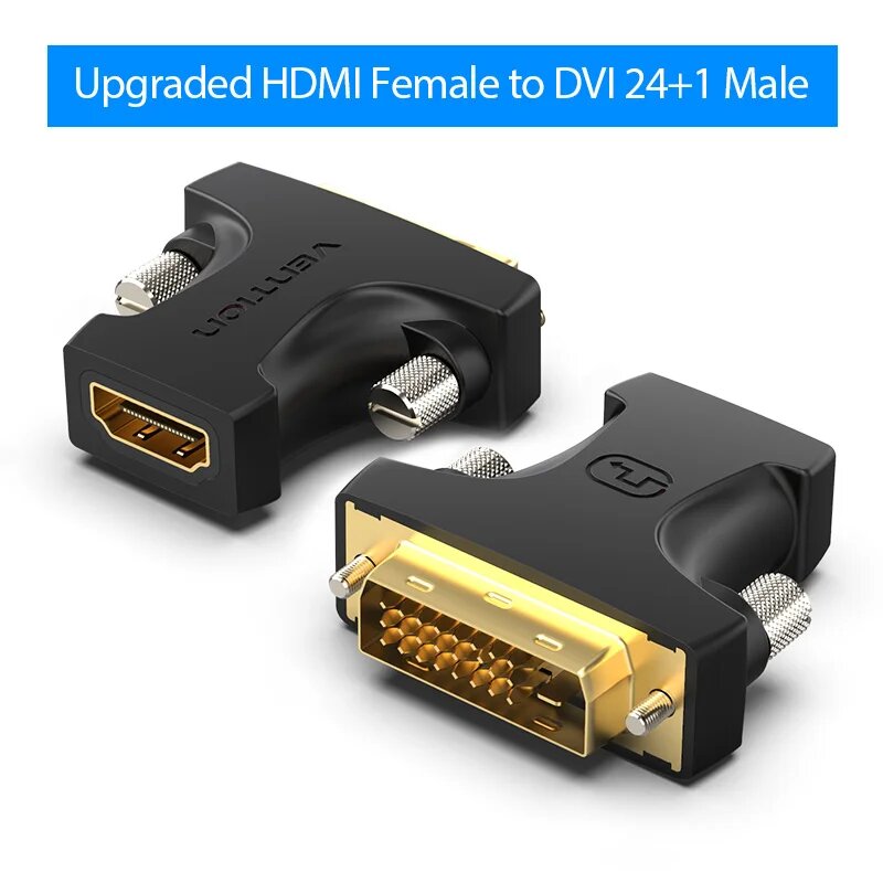 Vention HDMI Female to DVI 24+1 Male, AILB0