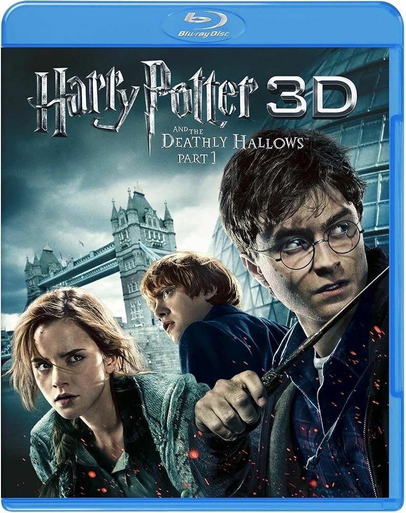 3D Гарри Поттер и Дары Смерти: Часть I (2010) Blu-ray 50Gb (блю-рей) Harry Potter