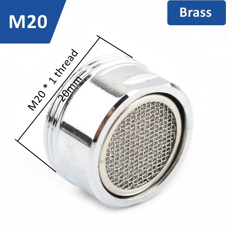 Медный водосберегающий аэратор для смесителя Male-M20