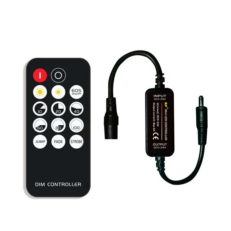 Беспроводной RGB контроллер для подсветки Dimmer Controller