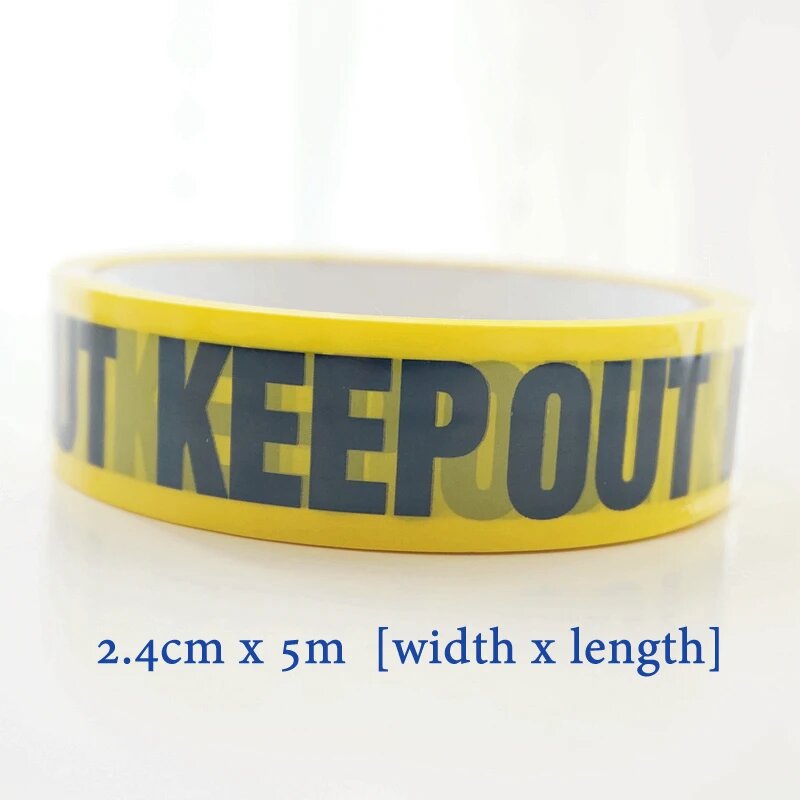 Предупреждающая лента KEEP OUT 2.4 см x 5 м