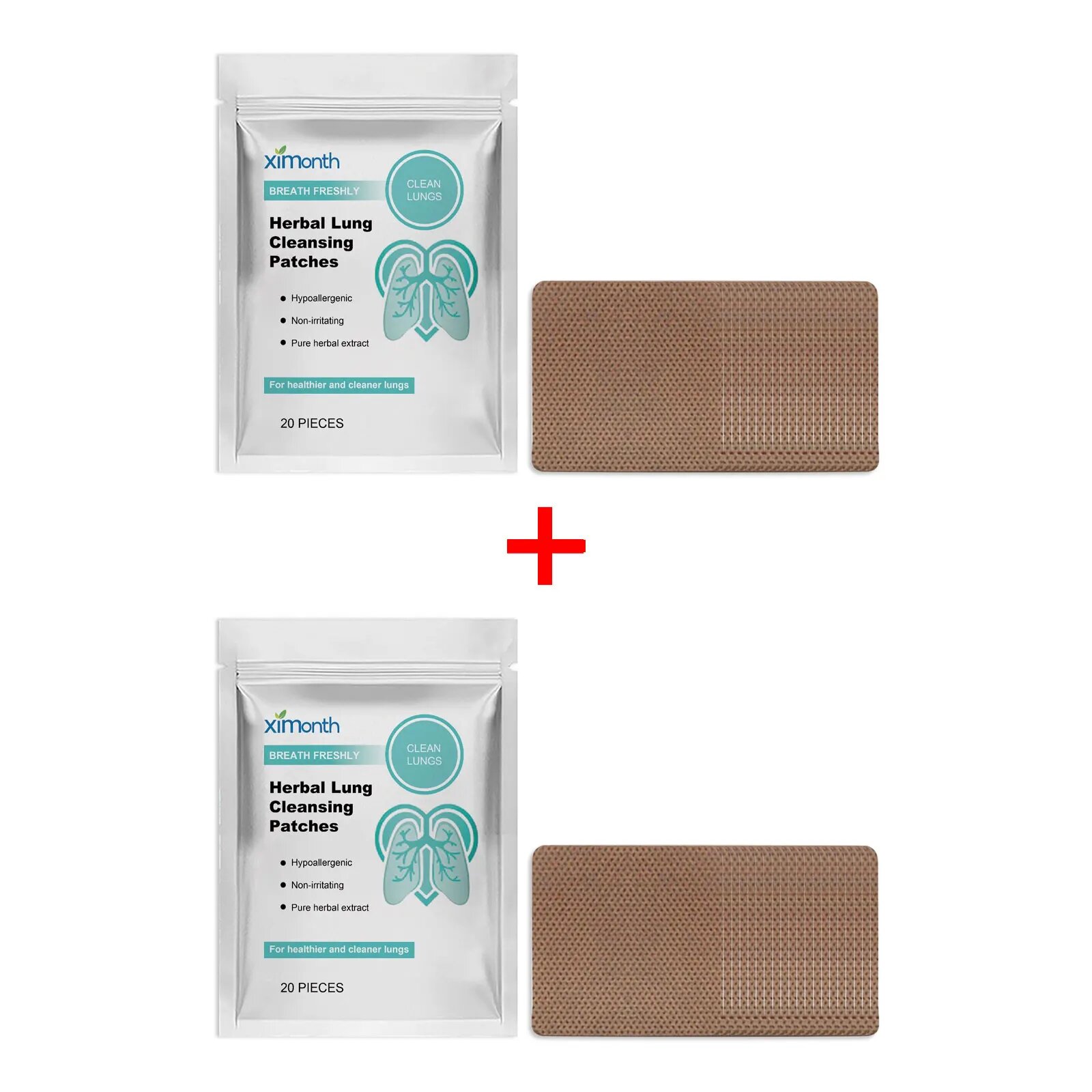 Очищение легких, ремонтный пластырь, улучшение астмы, уменьшение мокроты, облегчение дискомфорта в горле, зуд, детокс, плавное дыхание, пластырь против кашля