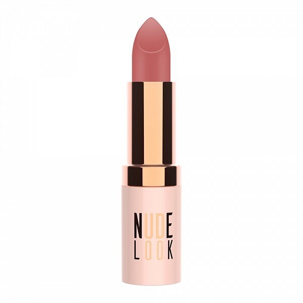 Помада для губ Nude Look Golden Rose Perfect Matte Lipstick цвет 03 Нюдовая матовая бархатистая, стойкая, придаёт объём