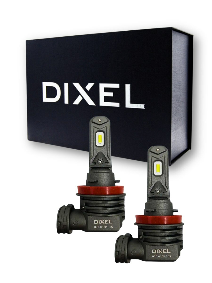 LED лампы Н11 5000к для фар Mazda 3 BL 2009-2013 / светодиодные лампочки