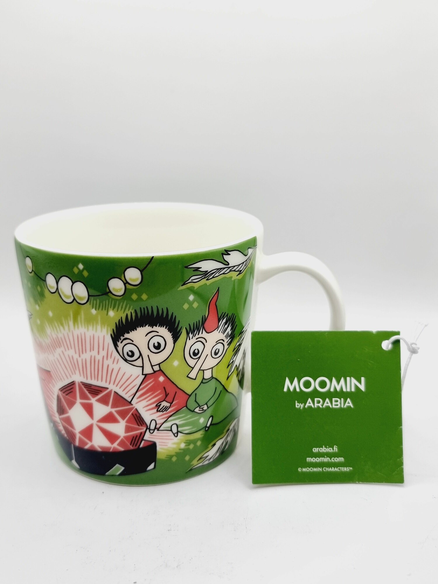 Moomin Кружка Arabia Tofslan and Bifslan 300 мл (Из Финляндии)