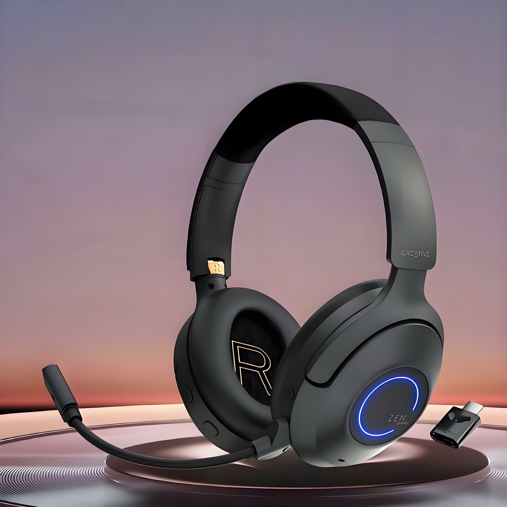Наушники Creative ZEN Hybrid Pro Classic, беспроводные, с шумоподавлением