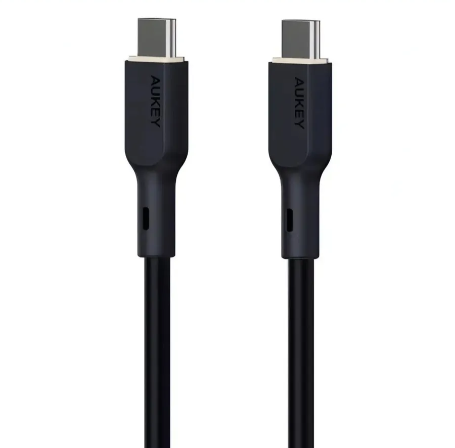 Кабель Aukey SCC141 USB-C - USB-C 140W 1м Черный Type-C RU