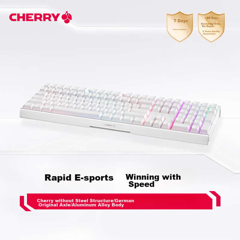 Клавиатура CHERRY MX3.0S Mechanical Keyboard, белый