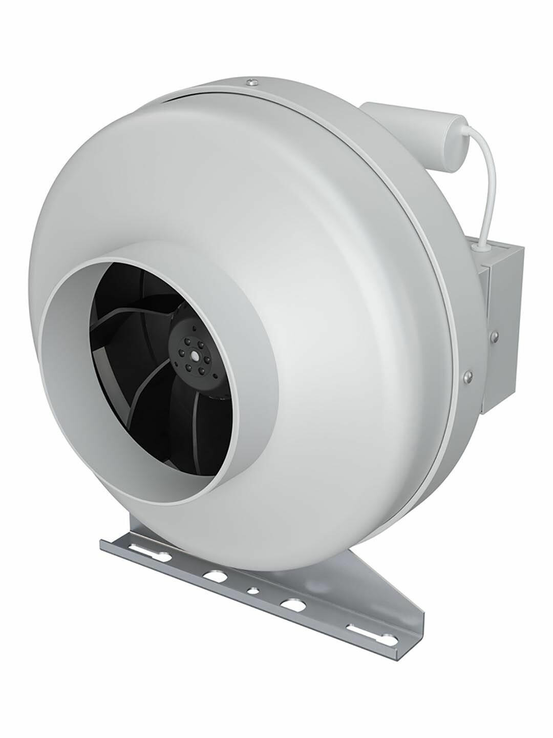 Вентилятор ERA PRO CYCLONE, 125мм, центробежный, белый, ABS-пластик