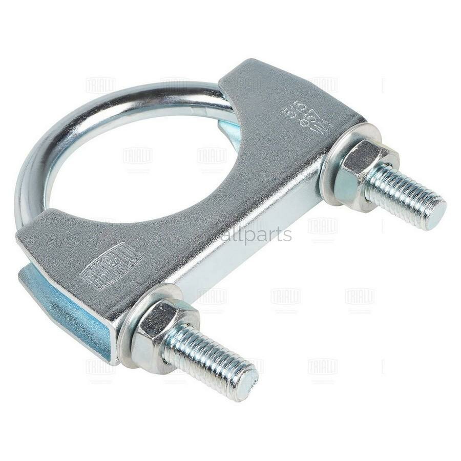 TRIALLI UC 57 Z Хомут глушителя U-образный D=57 мм (стремянка) (оцинк. сталь) TRIALLI UC 57 Z