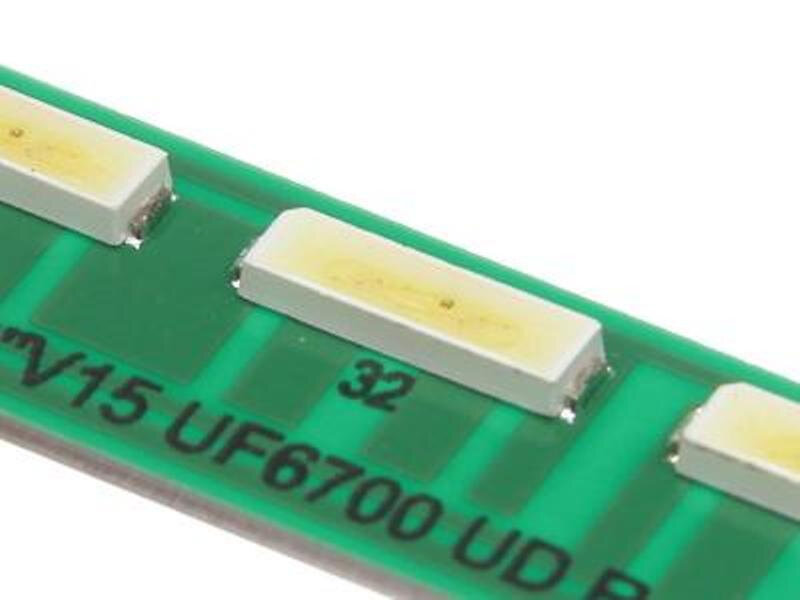 Комплект светодиодной подсветки 40" V15 UF6700 UD REV0.3 (2 планки по 435 мм 48 светодиодов)