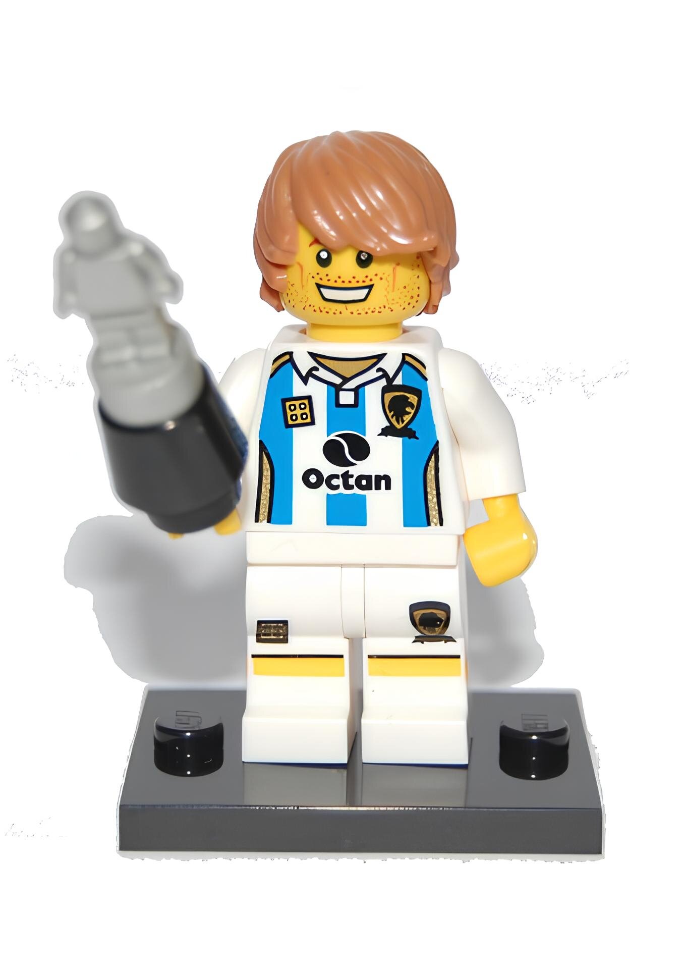 Минифигурка LEGO 8804 Футболист col04-11 N