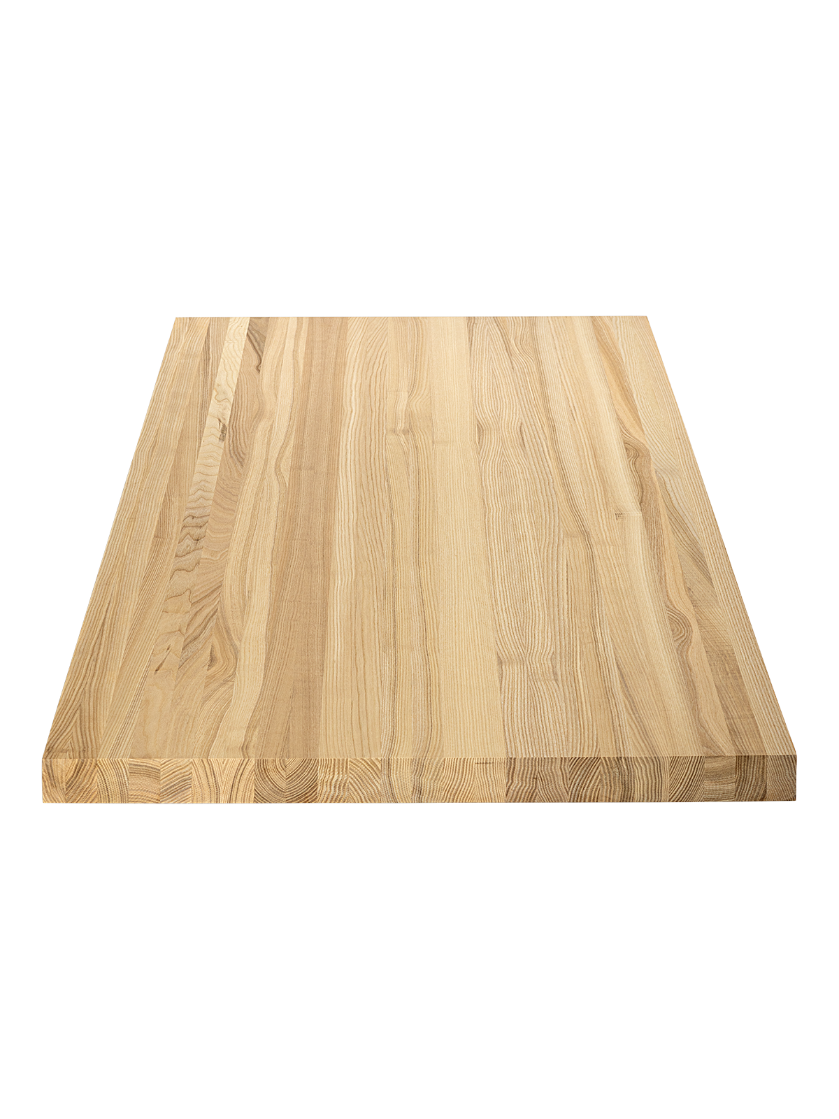 Мебельный щит Дом Дерева 2000x600x40мм Ясень категории Экстра Цельный