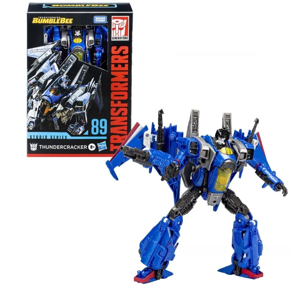 Игрушка Серия SS89 Transformers Toys Studio Voyager Transformers: Фигурка Бамблби Тандеркрекера - от 8 лет и старше, 6,5 дюймов F3174
