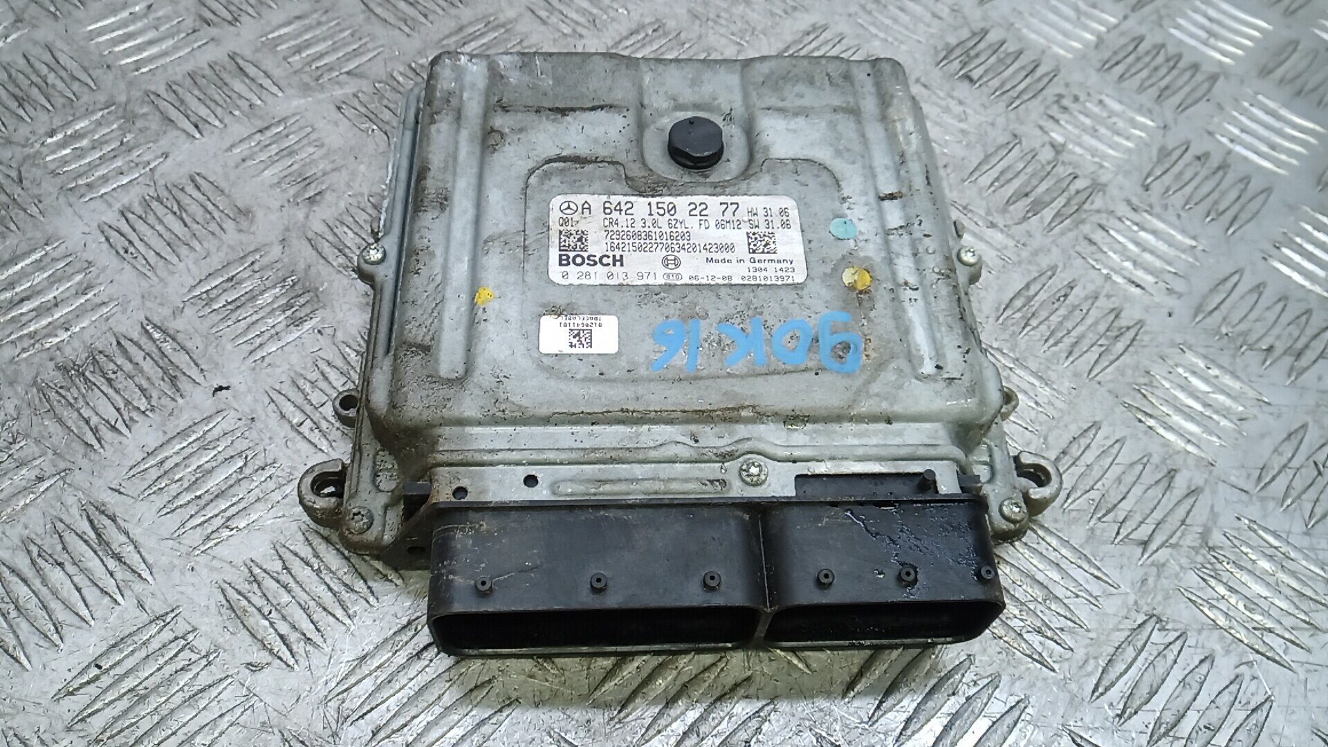 Блок управления двс MERCEDES BENZ M-CLASS W164, Номер A6421502277 0281013971