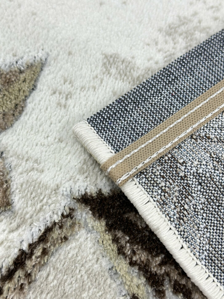 Ковер, Прямой, Бежевый, Коричневый, Классический, Цветочный, на пол, в гостиную, спальню, в ассортименте (120 см. на 180 см.)