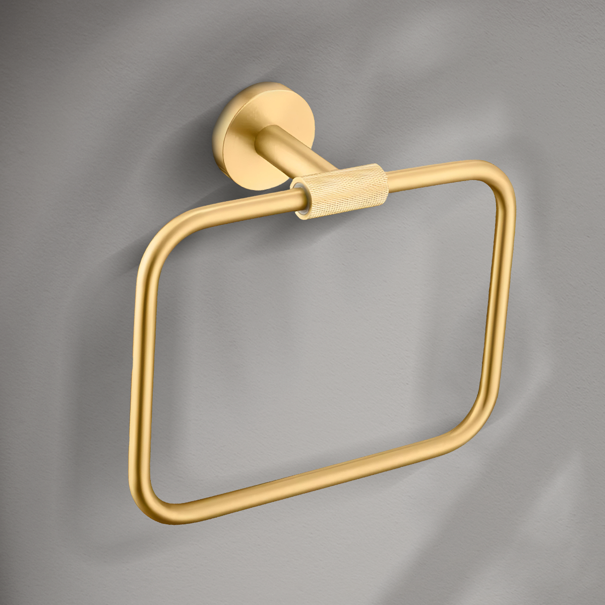 Полотенцедержатель KERN 9523 матовое золото