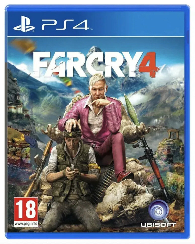 Игра Far Cry 4 (PS4) б/у, Полностью Русский