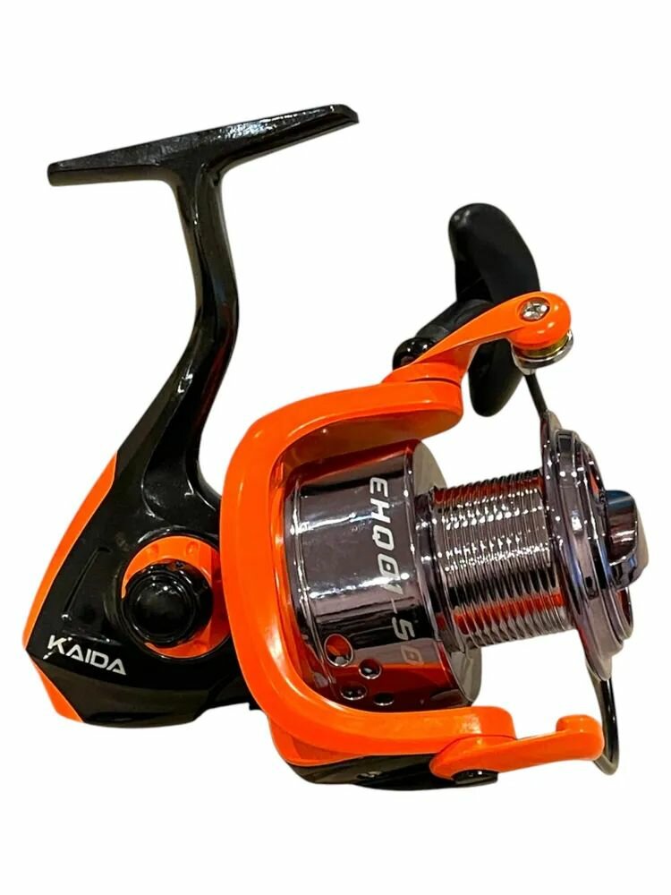 Катушка безынерционная спиннинговая Kaida EHQ-01-50 (2) подшипник