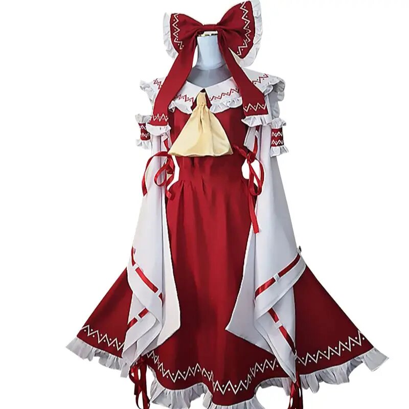 Косплей Reimu Hakurei Touhou Project, XL, Full set