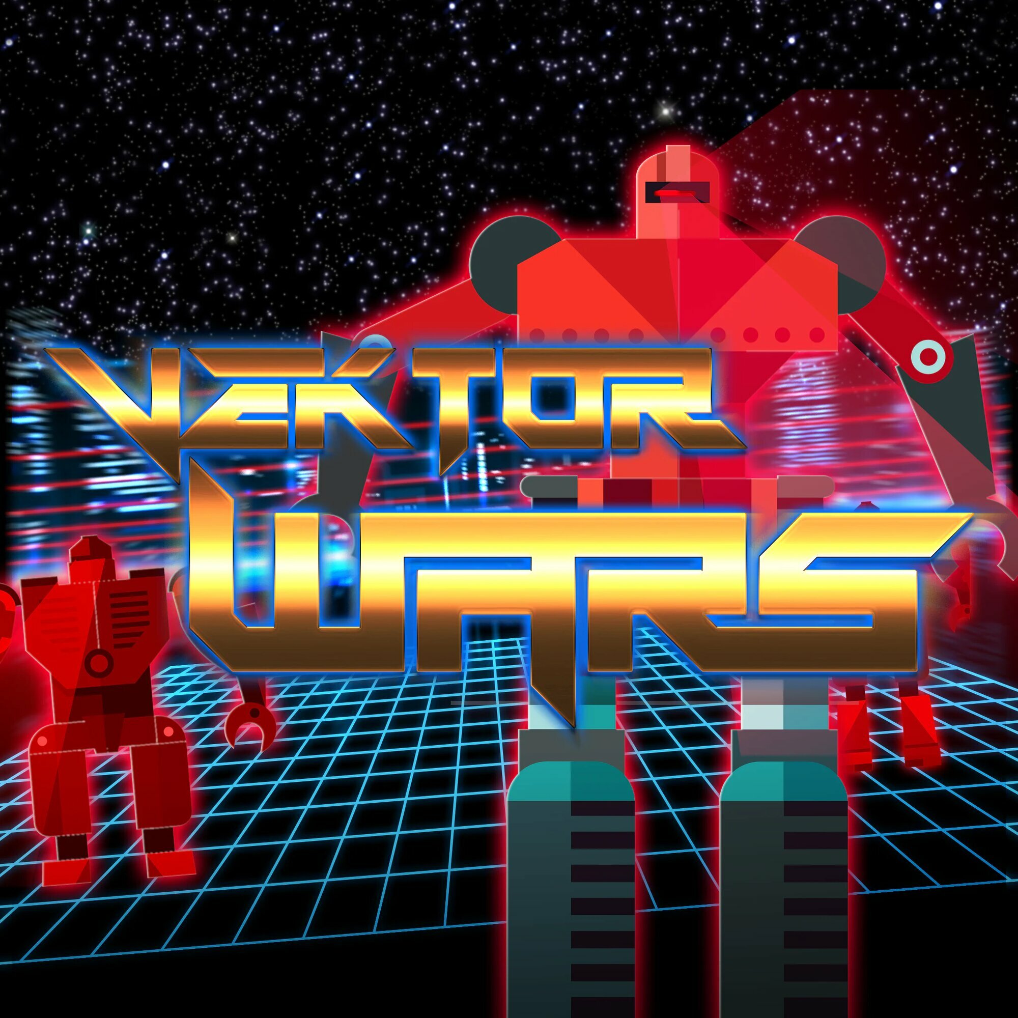 Игра Vektor Wars, для PlayStation 4, на английском языке, Украина