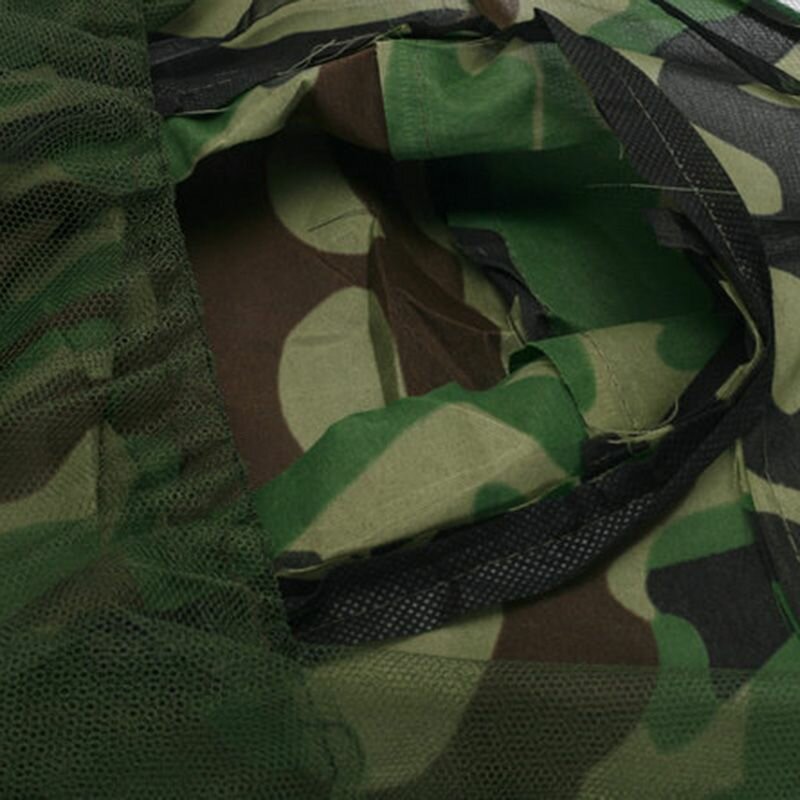 Антимоскитная шляпа камуфляжная / Панама с москитной сеткой от насекомых / Накомарник