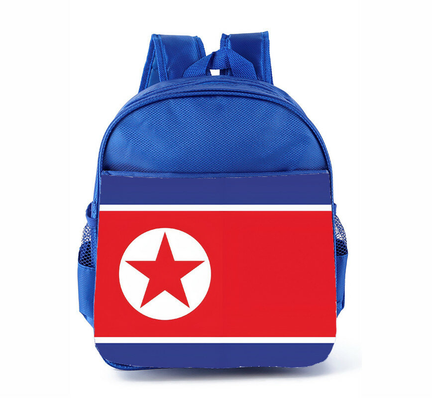 Рюкзак школьный с флагом Северной Кореи