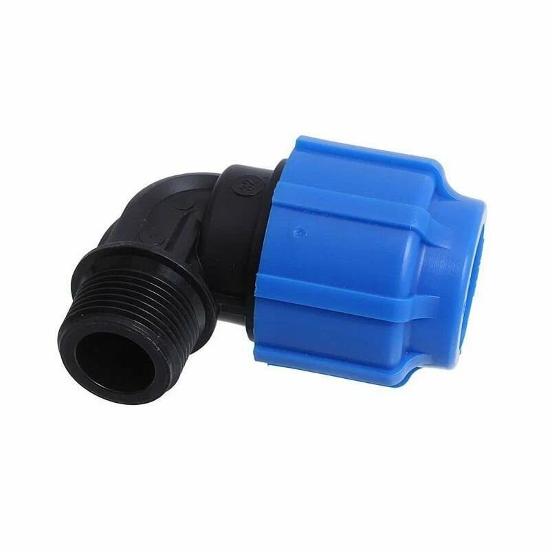 Угол ПНД 32мм с наружной резьбой 3/4" цена за 2шт