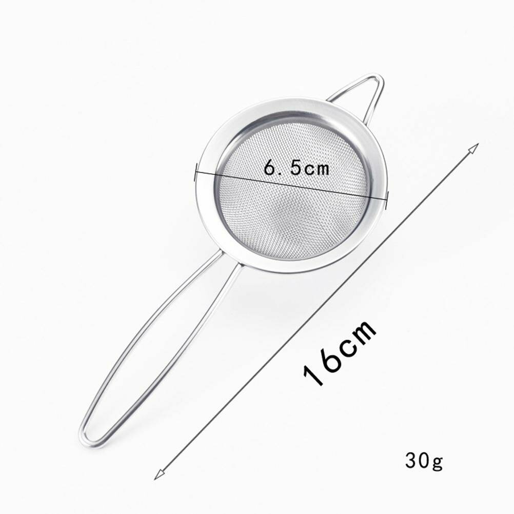 6,5 см/2,6 дюйма мелкоячеистое сито из нержавеющей стали, мини-ситечко для чая для процеживания чая, коктейлей или просеивания муки, сахара, специй