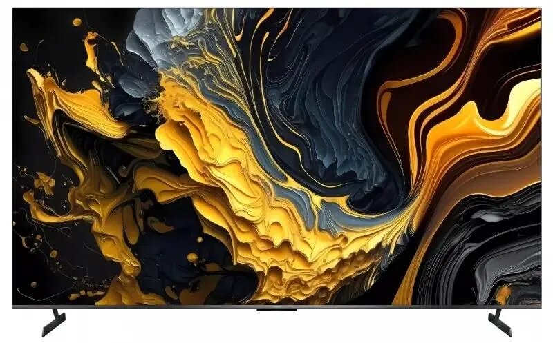 L85MA-MAXRU / 85" Телевизор Xiaomi TV MAX 85 2025, QLED, 4K Ultra HD, серый, смарт ТВ, Android TV