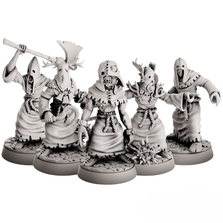 Аксессуар для DnD Солнечный дракон Набор миниатюр Ведьмины культисты