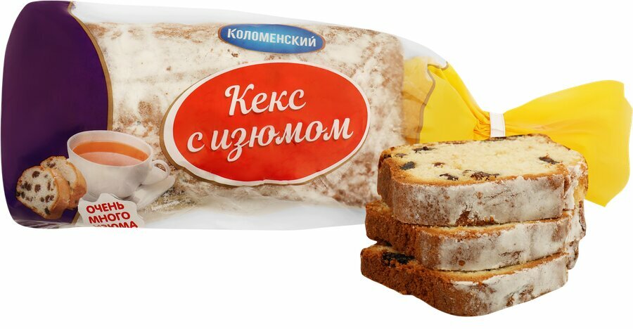 Кекс коломенское с изюмом, 400г