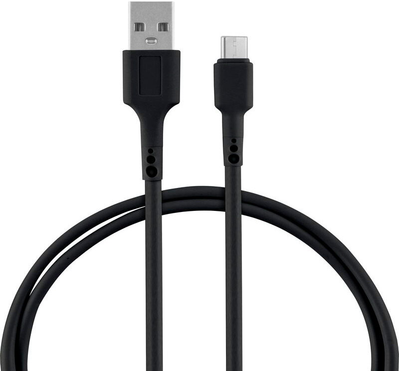 Кабель Energy ET-30, USB/Type-C, черный (104115)