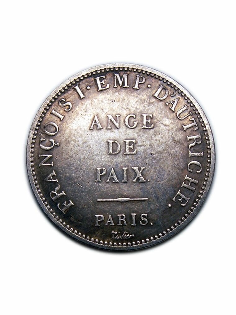 2 франка 1814 год модуль монеты серебро сувенирная копия монеты, нумизматика, деньги для коллекции