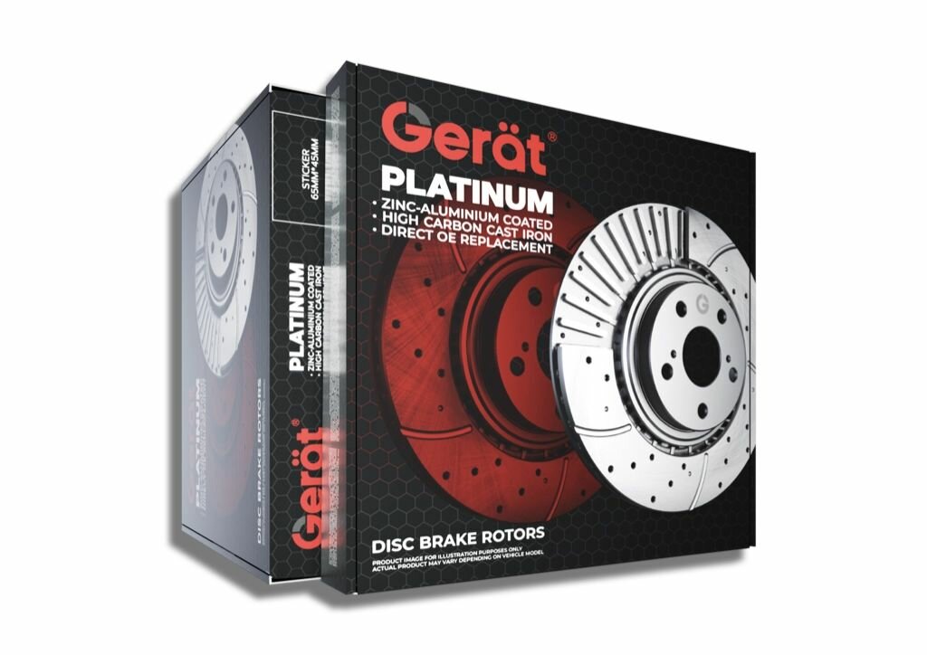 Тормозной диск Gerat DSK-F328P (передний) Platinum для а/м HYUNDAI TUCSON/KIA K5 (325 мм)