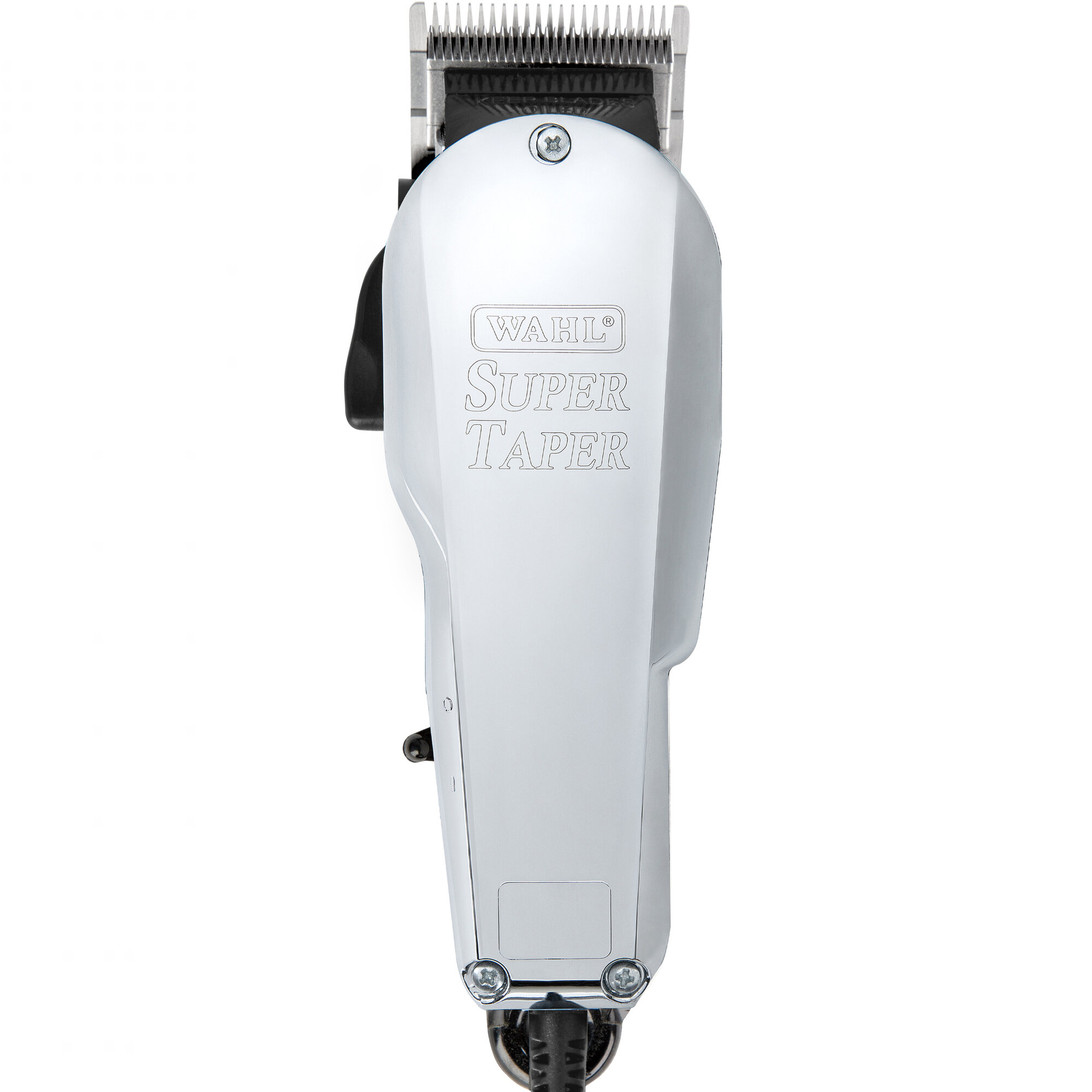 WAHL Машинка для стрижки CHROME SUPER TAPER 4 насадки