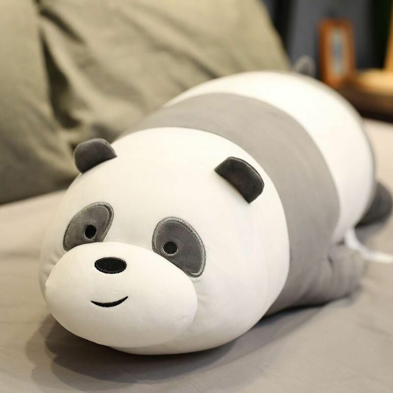 Мягкая игрушка We Bare Bears мишка Гризли 25 см / подушка обнимашка подарок для ребенка мальчику и девочке