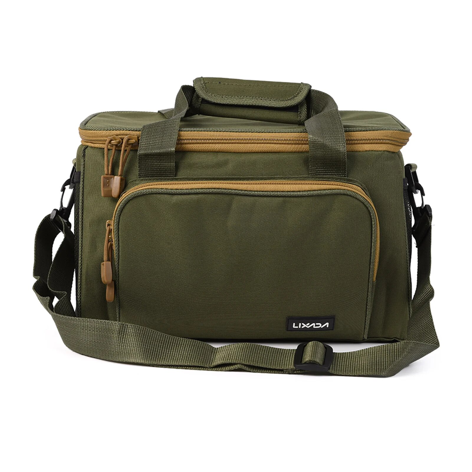 Сумка для рыбалки Lixada, Army green, холщовая, многофункциональная