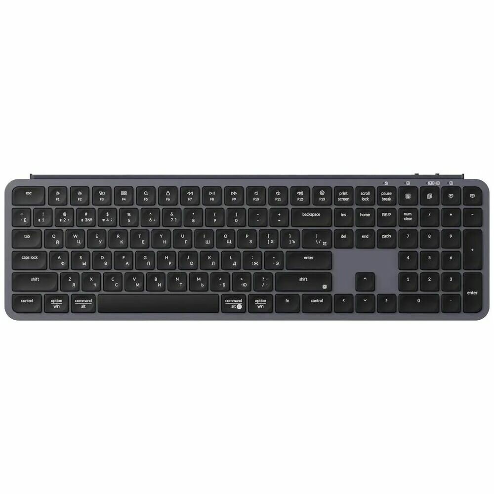 Клавиатура Keychron B6 Pro Bluetooth B6P-K1 Space Grey