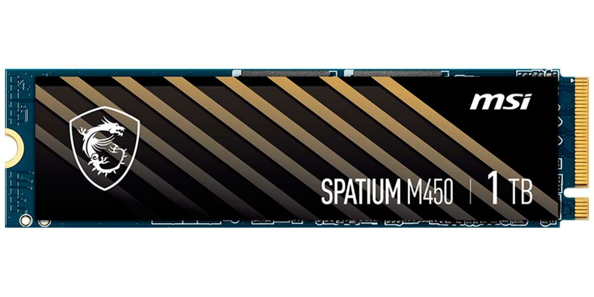 SSD накопитель MSI M.2 SPATIUM M450 1000GB PCIe 4.0 (S78-440L0M0-P83)